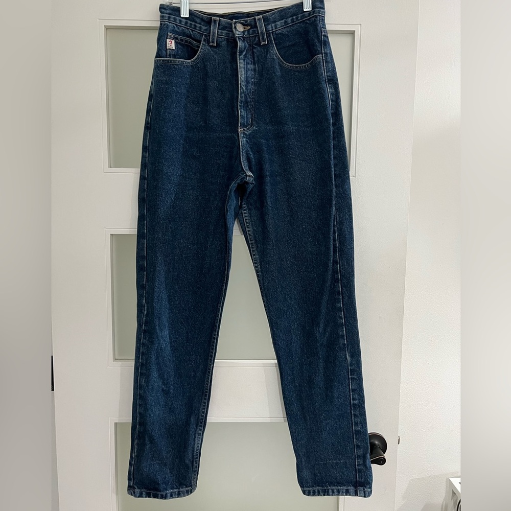 Vintage Vtg Guess Dark Demin High Waist Red Tag Jeans… - Gem